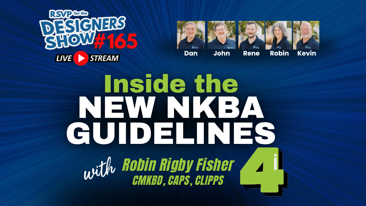 Inside the New NKBA Guidelines Part 4 - Designers Show #165