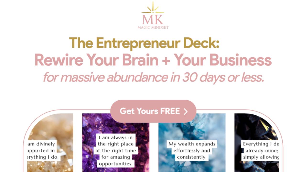 THE ENTREPRENEUR DECK: Rewire Your Brain and Your Business