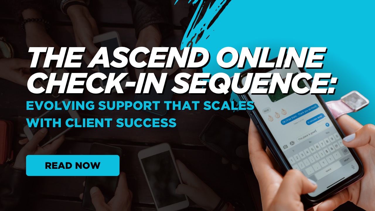 The Ascend Online Check-In Sequence