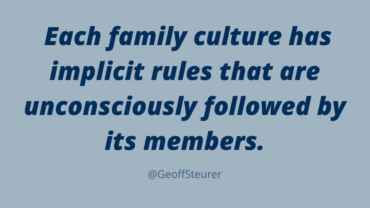 Q&A with Geoff: My Extended Family Doesn’t Include My Family