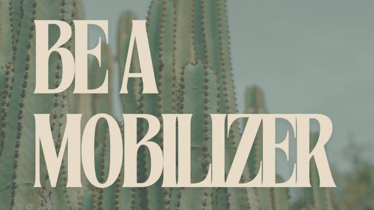 Be A Mobilizer
