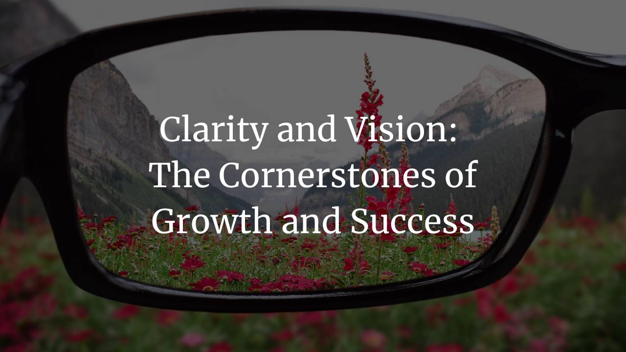 Clarity and Vision: The Cornerstones of Growth and Success