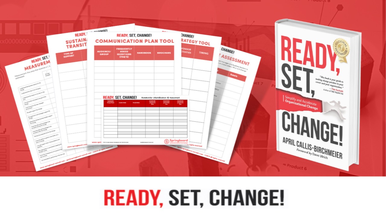READY, Set, Change! Book Resources