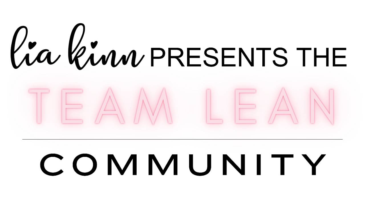 Team Lean Community - Women's Weight Loss Programs | Lia Kinn