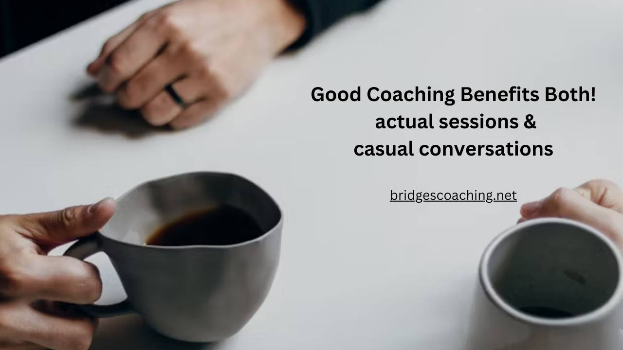 Knowing who you are coaching can help with the best approach.