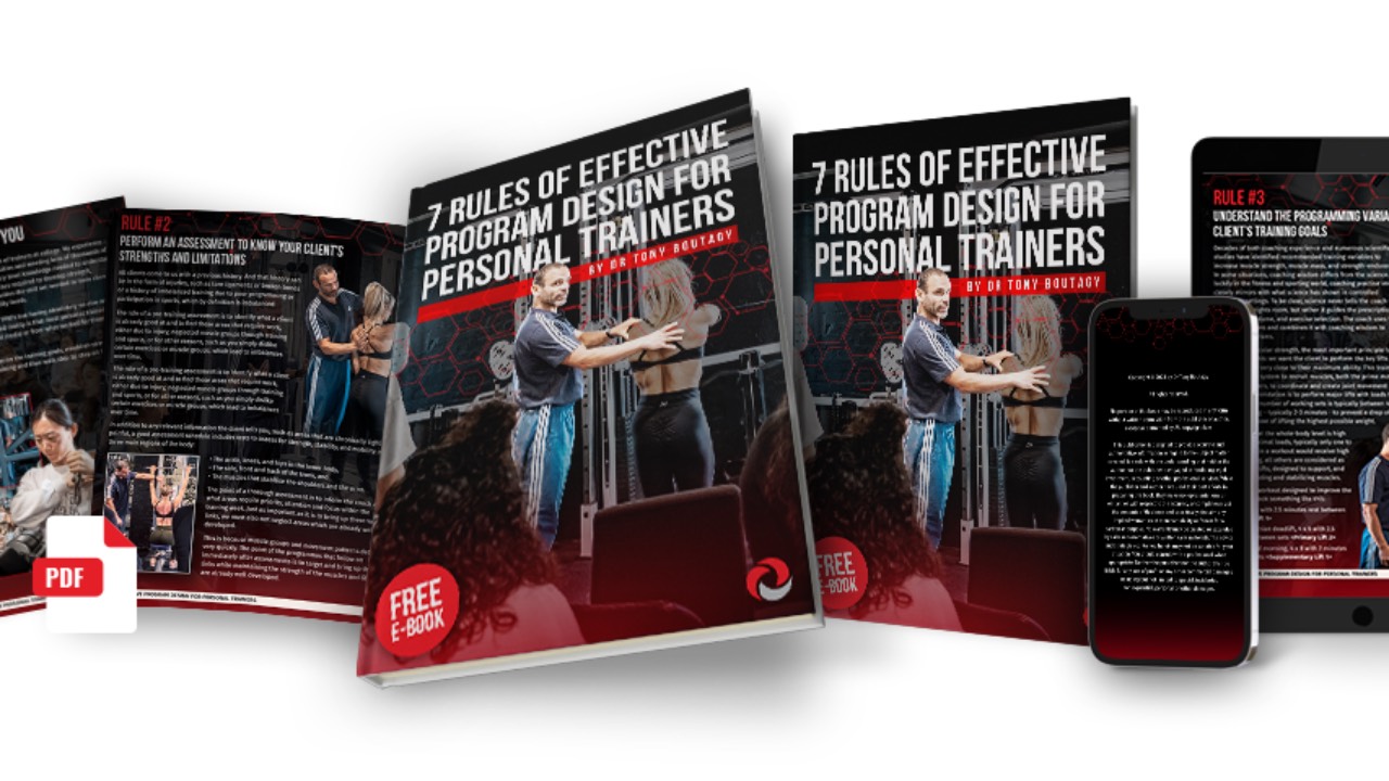 7 rules of effective program design for personal trainers