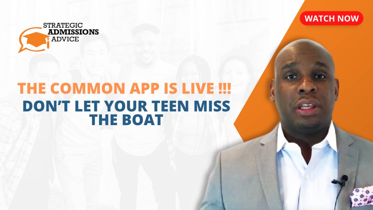 The Common App is Live – What Parents Like You Need to Know Now