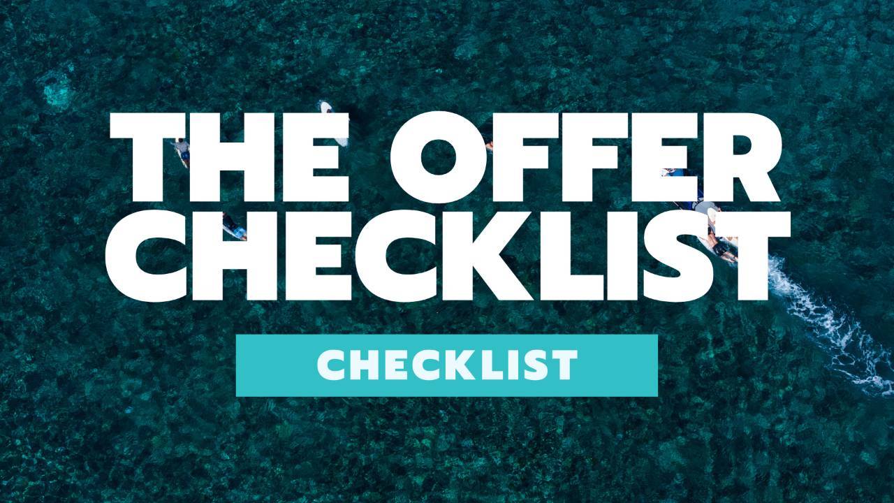 Free Offer Checklist Download