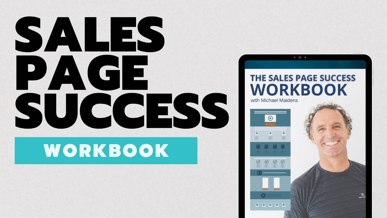 Free Sales Page Success Workbook Download