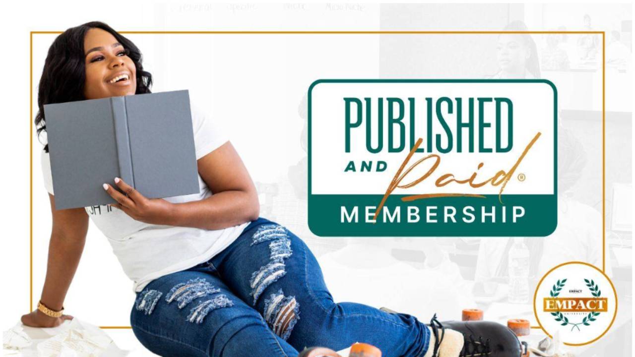 Published And Paid Membership
