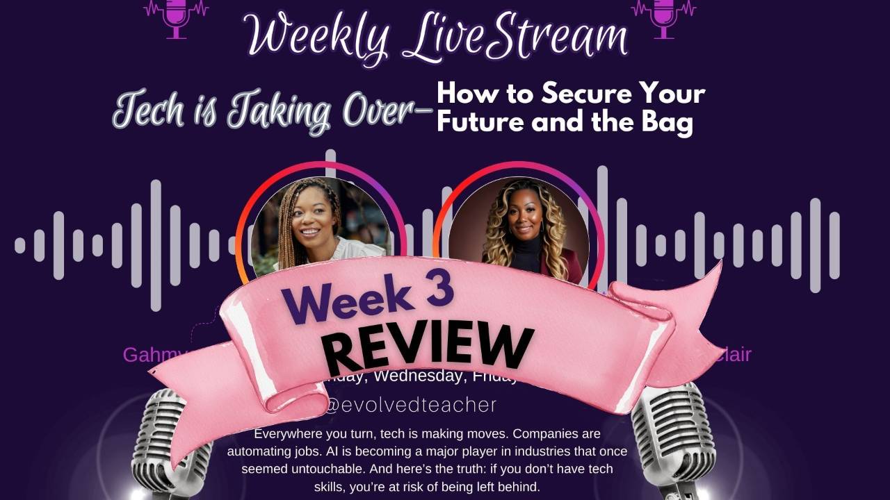 Tech is Taking Over: Week 3 Wrap Up
