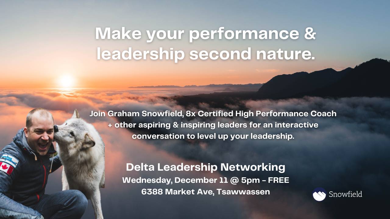 Delta Leadership Networking: Get to Know Graham Snowfield