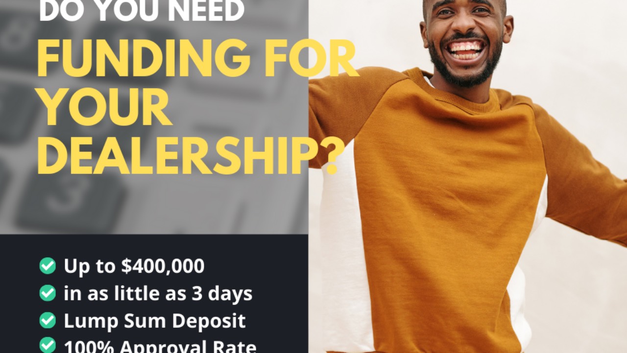The 3 DAY Guide to Funding for Auto Dealers
