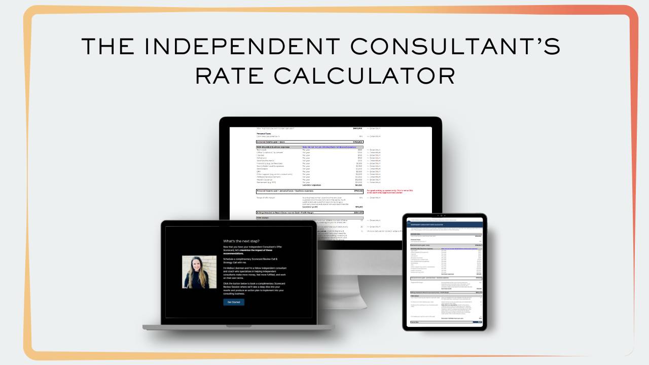 Get Melisa's Consulting Fee Calculator [Incl. Free Spreadsheet]
