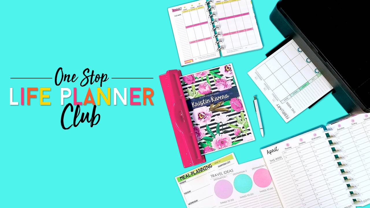 Life Planner - Printable & Editable