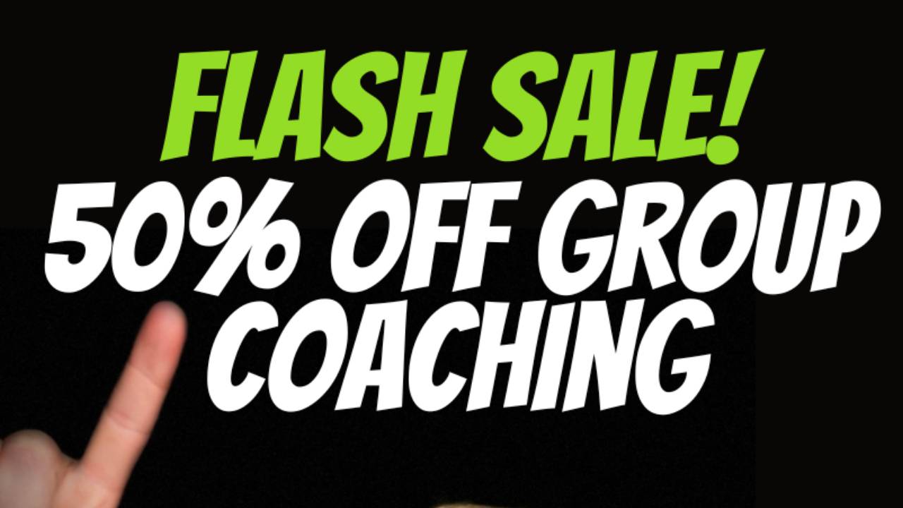 Flash Sale - C&C Group Coaching + Unlimited Coaching Text Support