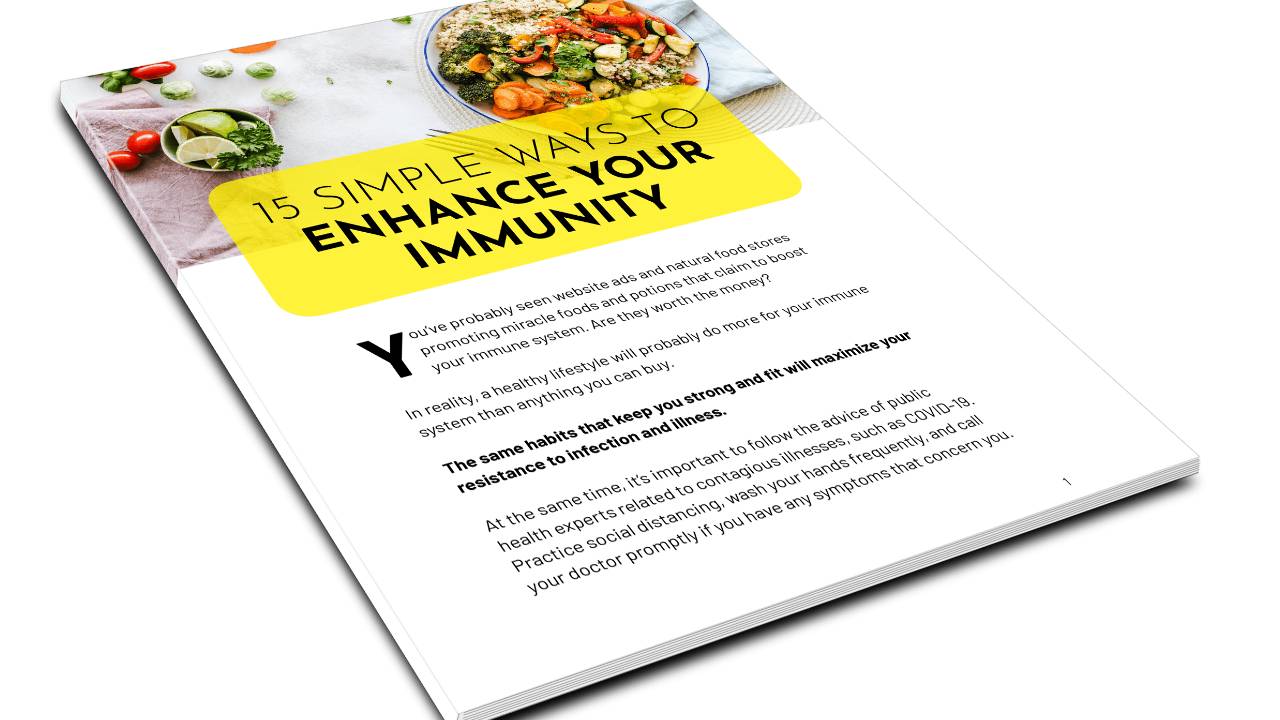 15 Simple Ways to Enhance Your Immunity