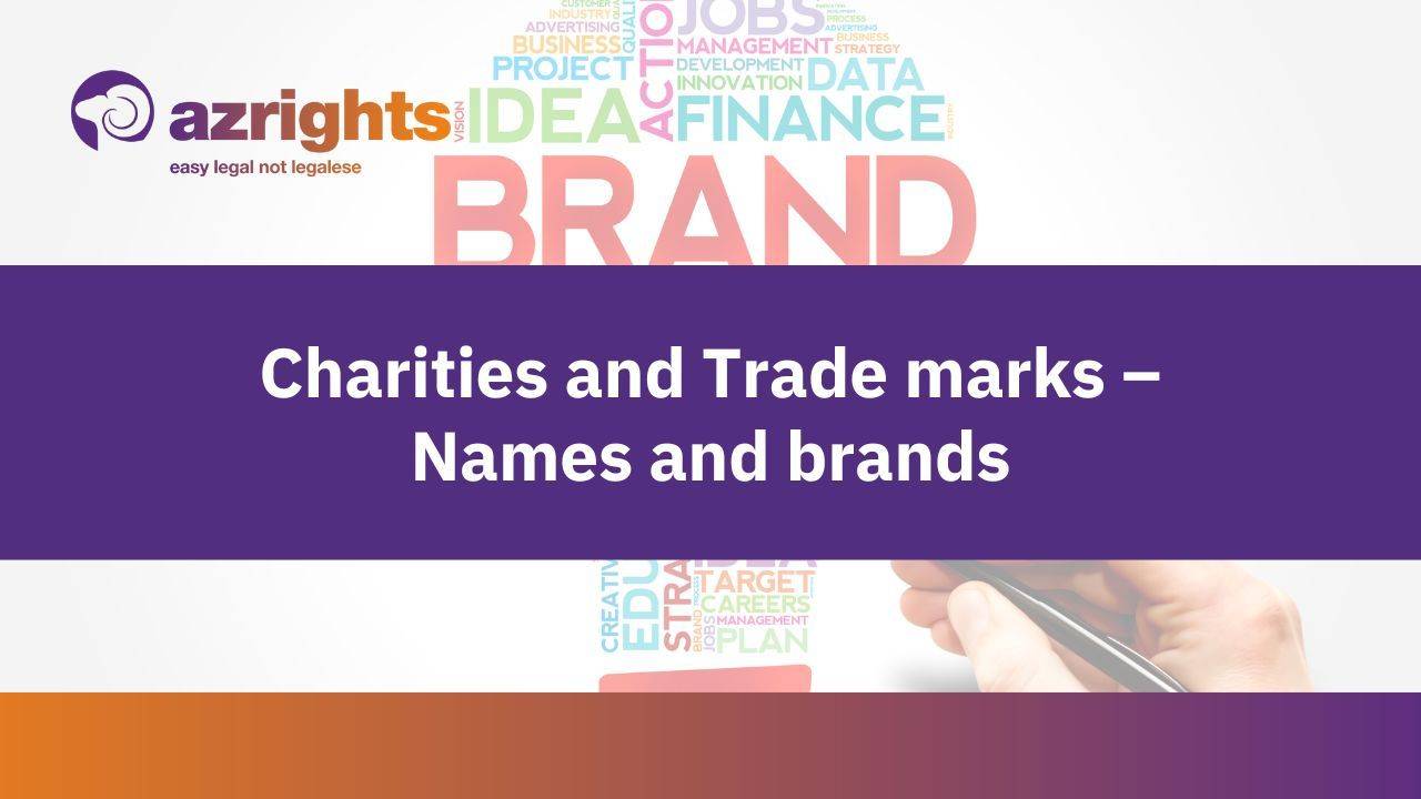 Charities and Trade Marks – Names and Brands
