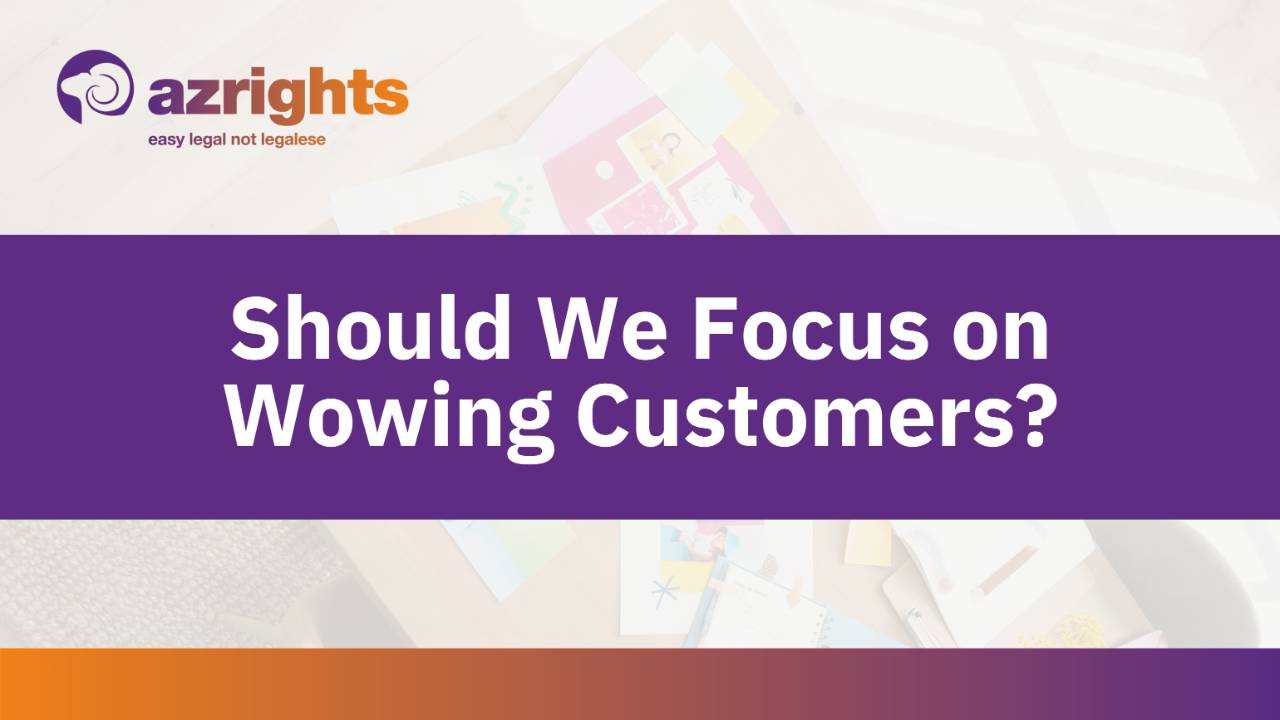 Should We Focus on Wowing Customers?
