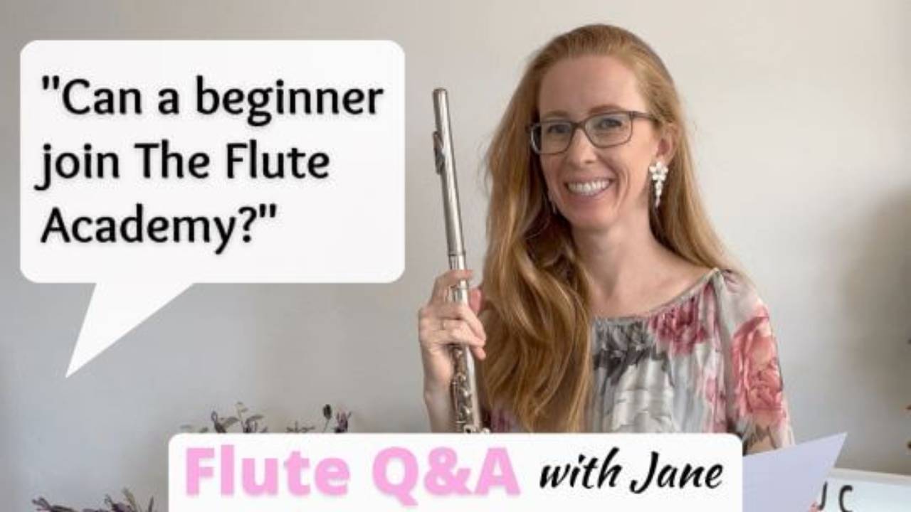 Can a beginner join The Flute Academy?
