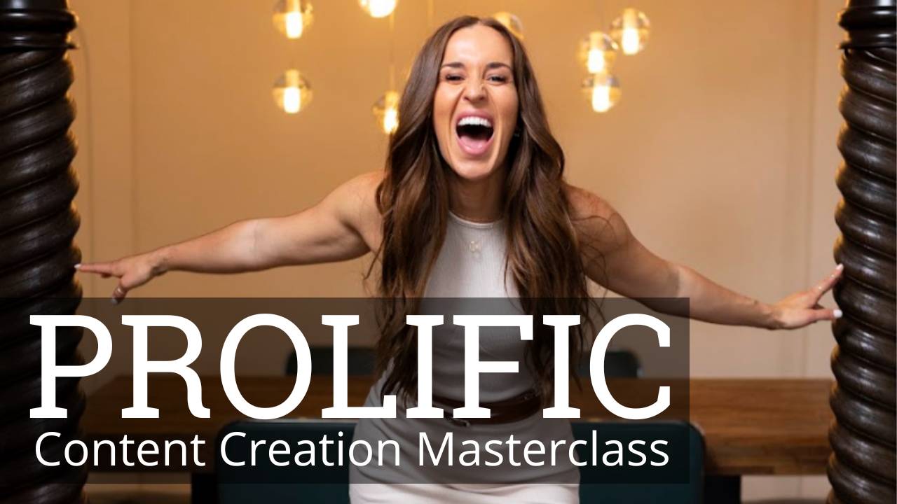 PROLIFIC Masterclass