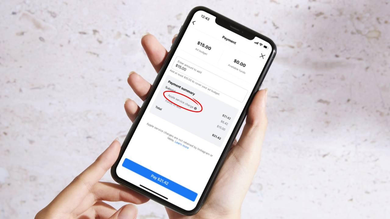 How to Avoid the Apple Service Charge when Boosting Instagram Content