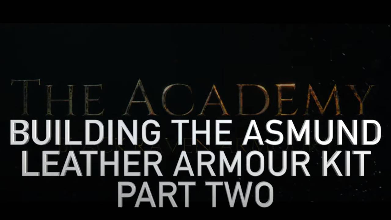 How to Build The Asmund Leather Armour Kit Part 2
