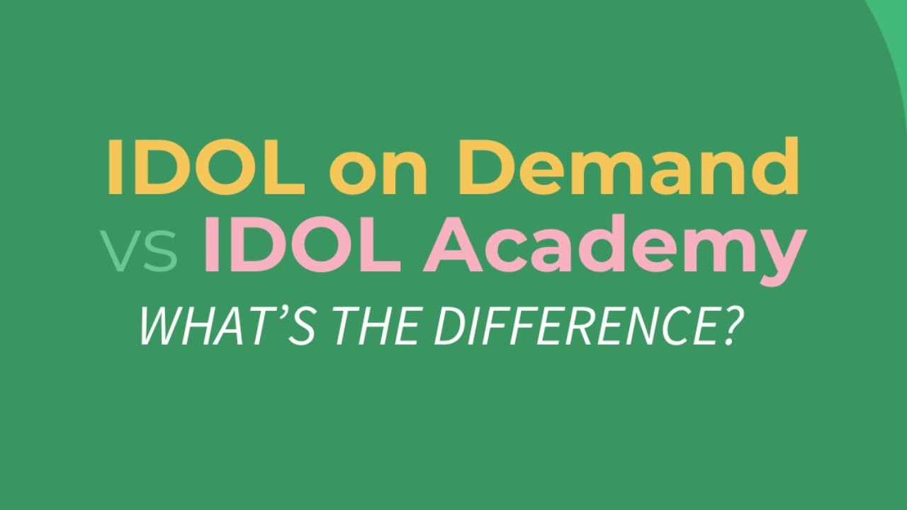 IDOL On Demand vs. Academy: Choose Your Path to Instructional Design”
