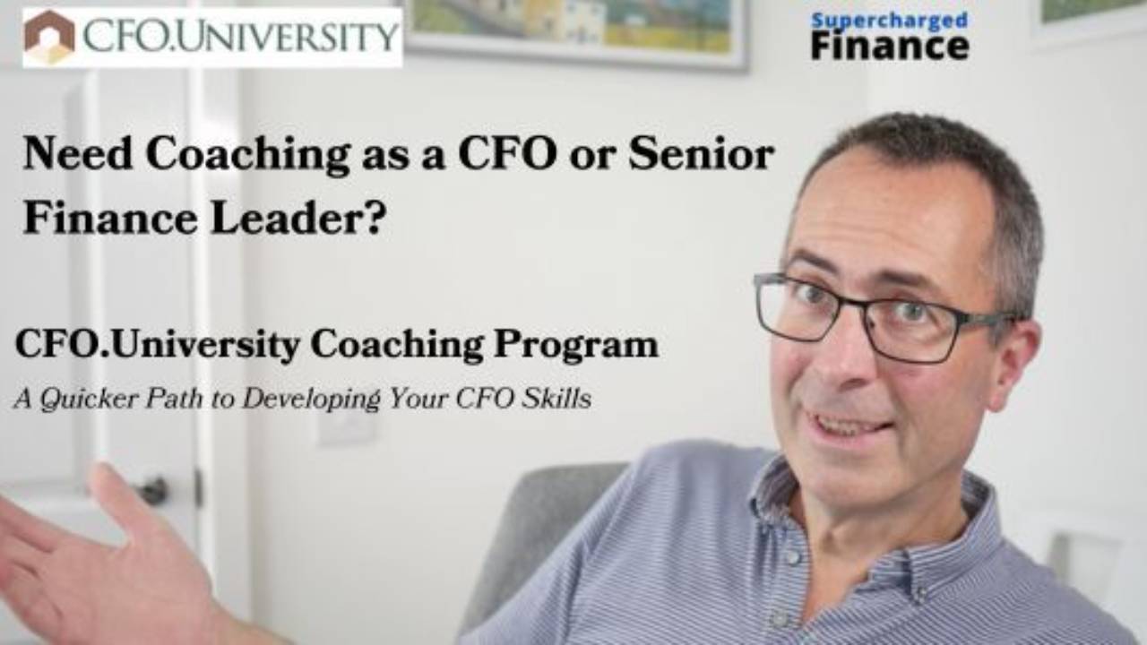 CFO.University / Supercharged Finance Coaching Program Details
