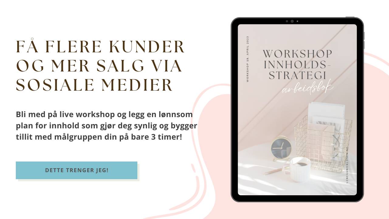 Få flere kunder og mer salg via sosiale medier!