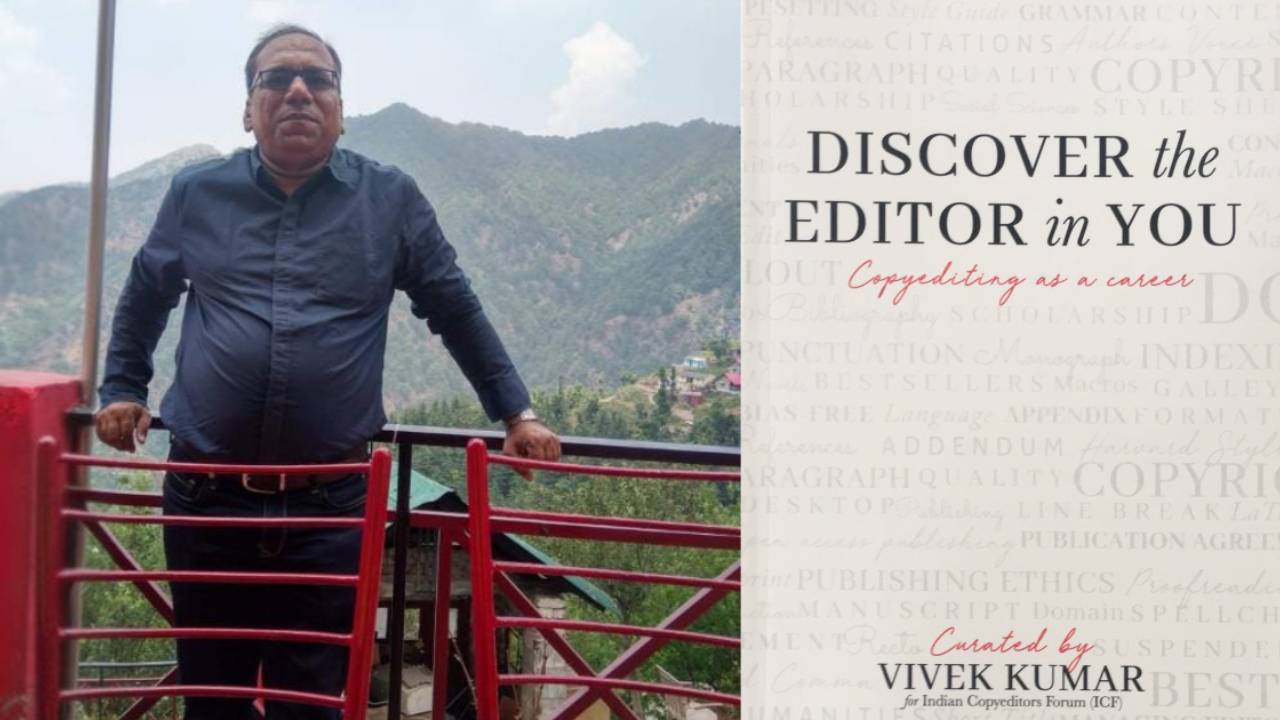Vivek Kumar and India’s first book on copyediting