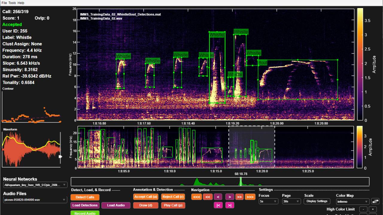 Global Passive Acoustic Data Analysis for Marine Mammals