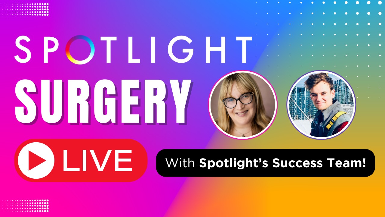 How To Get Spotlight 'Profile Perfect' - FREE Online Workshop!