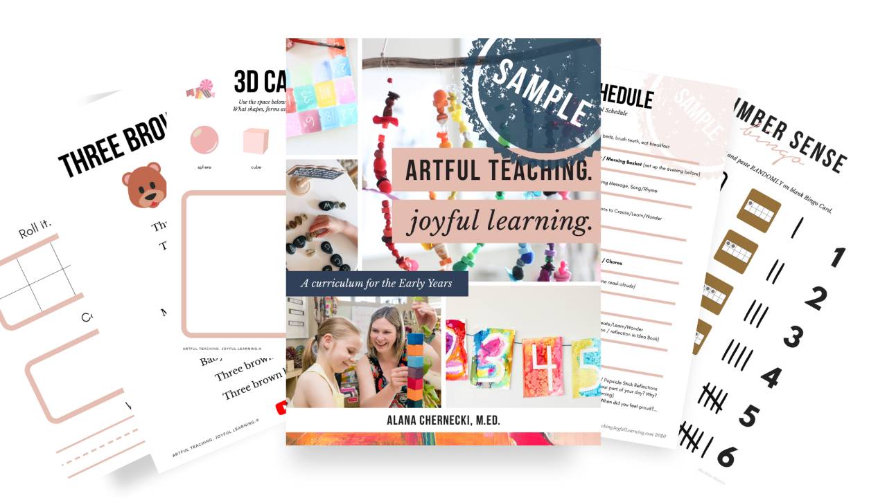 Artful Teaching Joyful Teaching Homeschool Curriculum Sample