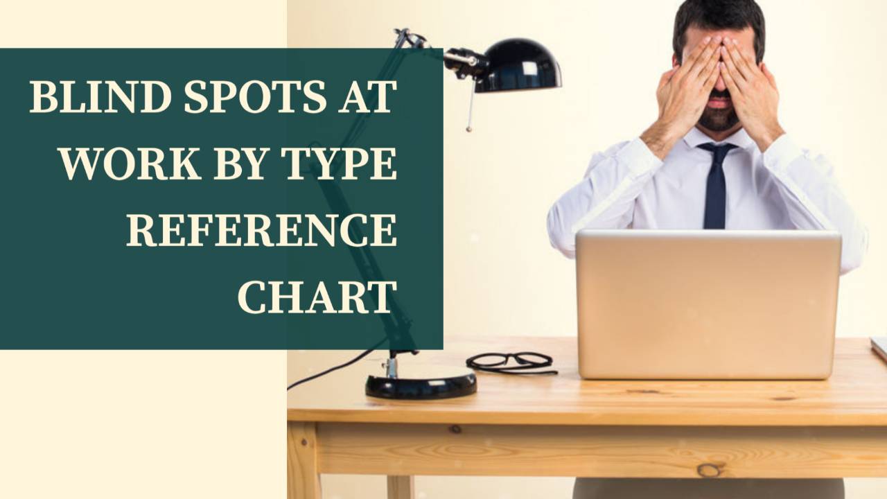 Enneagram Blind Spots at Work by Type: A Chart