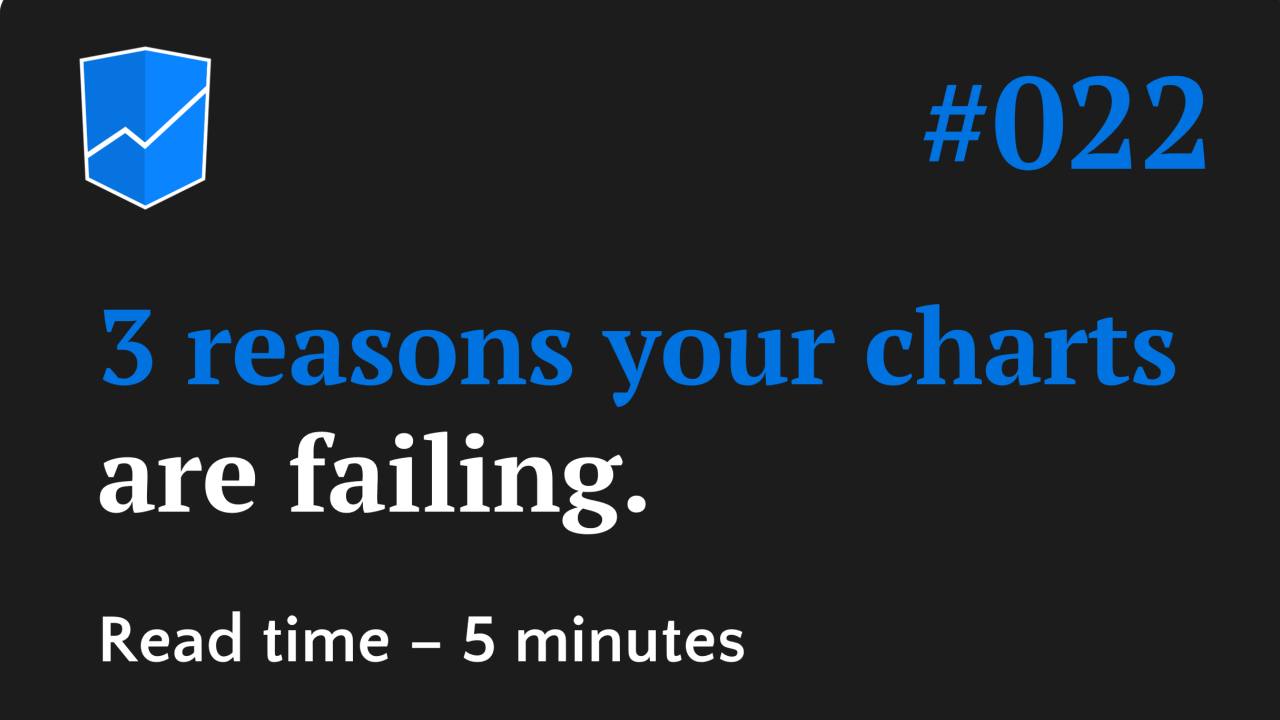 3 Reasons Your Charts Are Failing (And How to Fix Them)