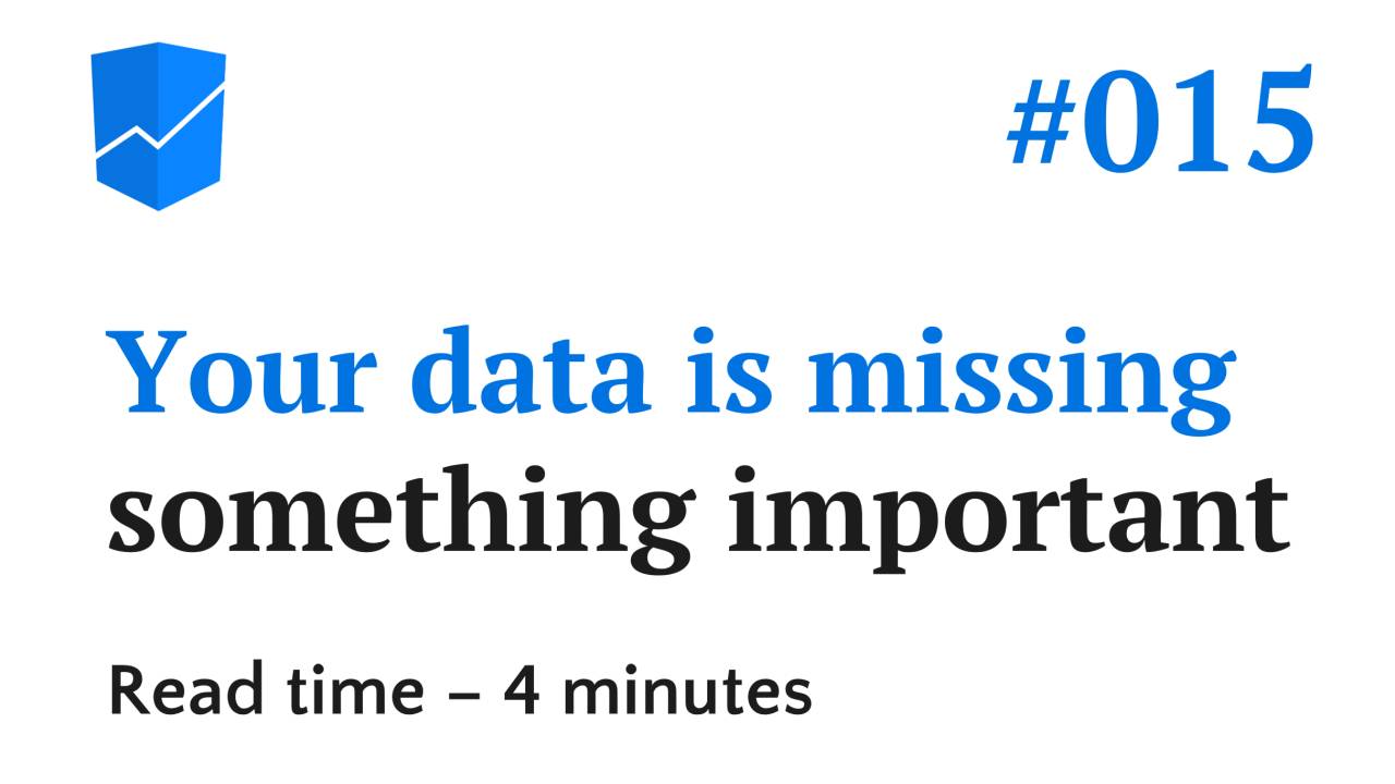 Your Data Is Missing Something Important, Your Voice.