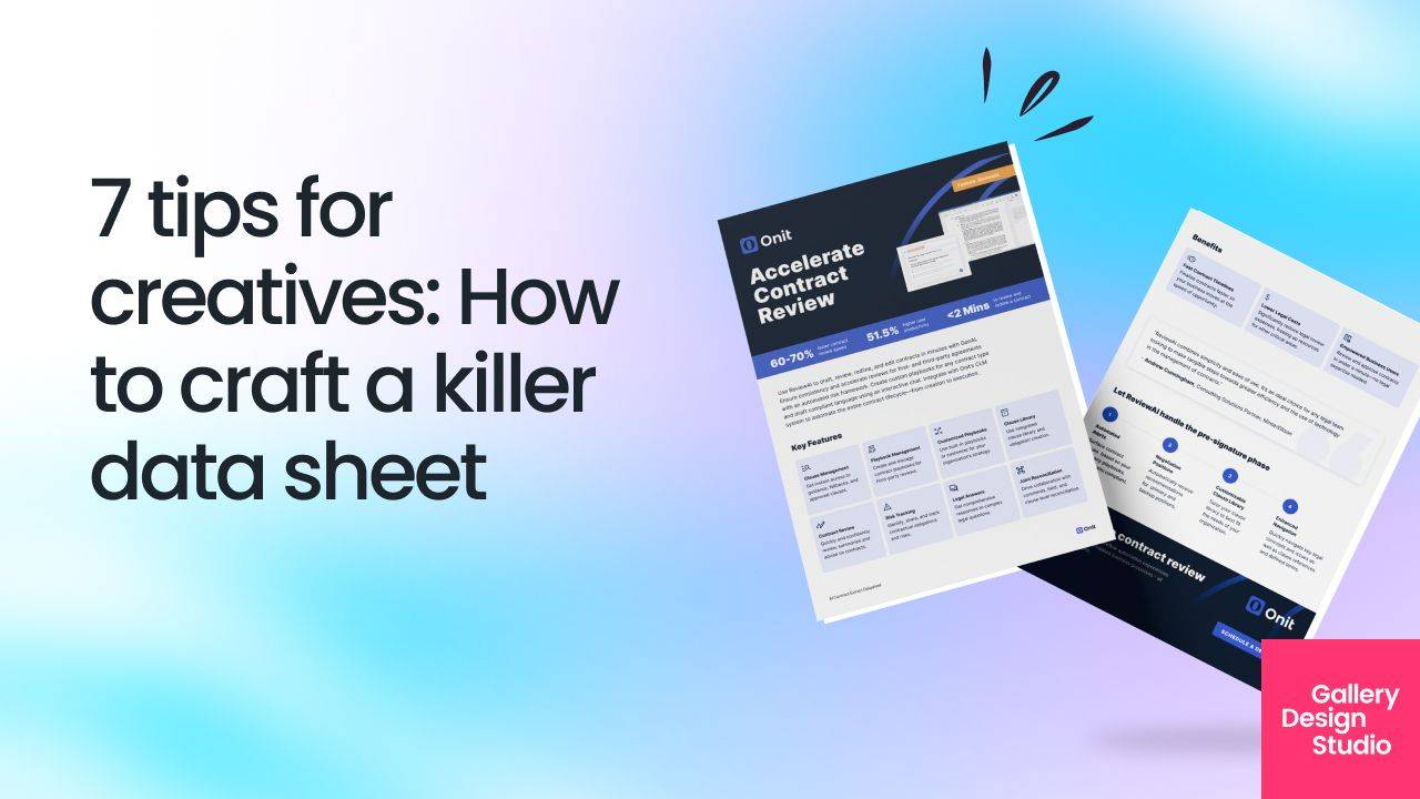 7 Tips for Creatives: How to Craft a Killer Data Sheet