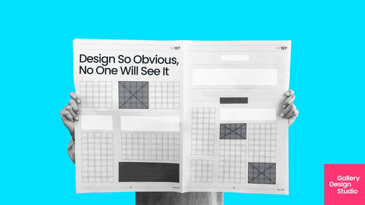 Good design is obvious. Great design is transparent.