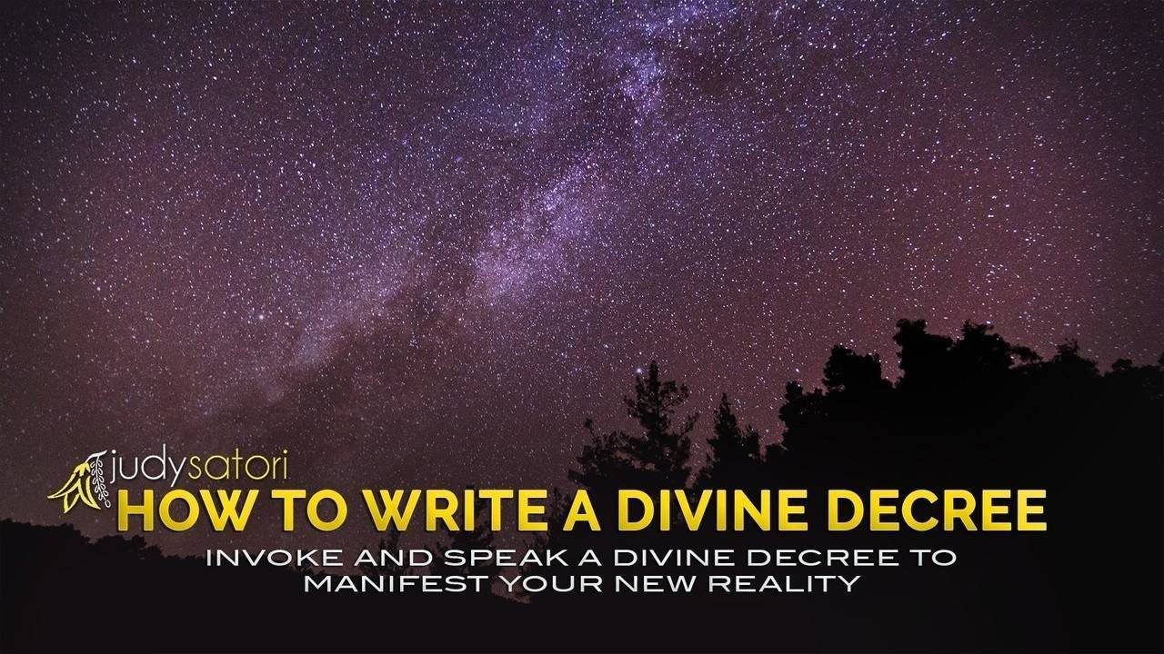 How to Write a Divine Decree