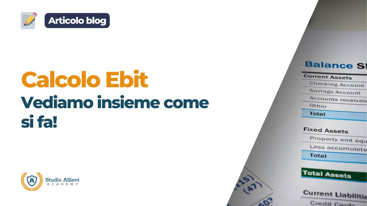 Calcolo Ebit