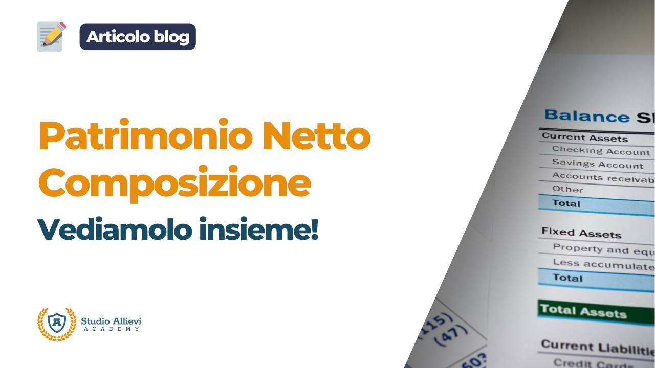 Patrimonio Netto Composizione