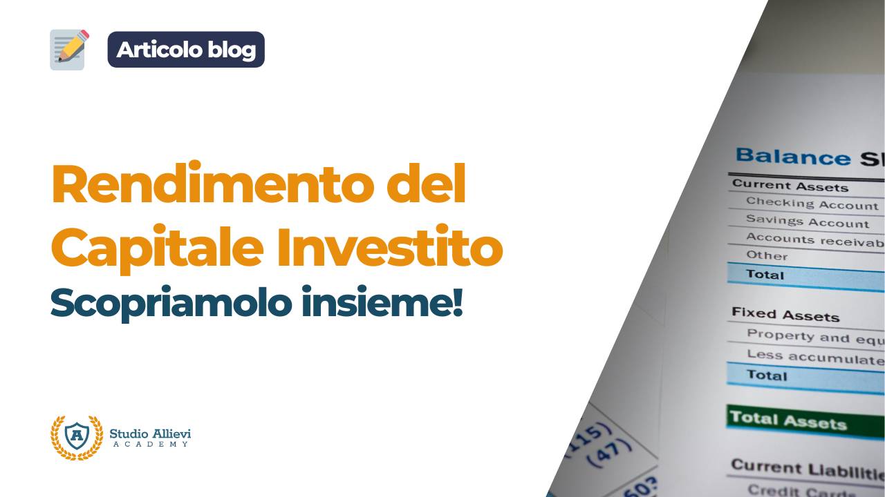 Rendimento del Capitale Investito