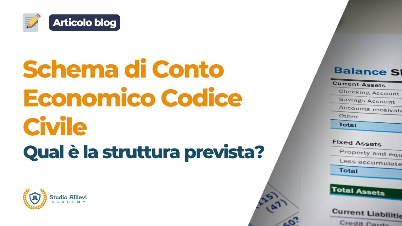 Schema di Conto Economico Codice Civile