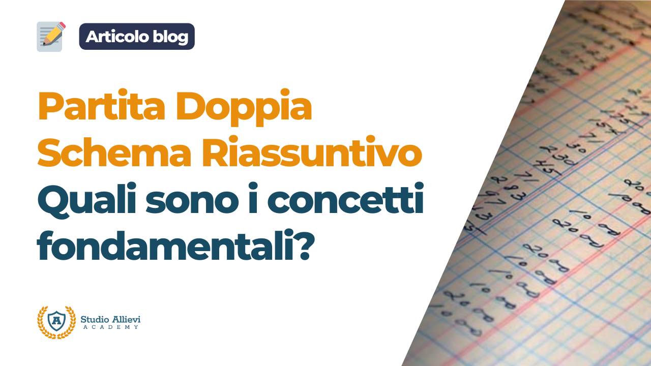 Partita Doppia Schema Riassuntivo