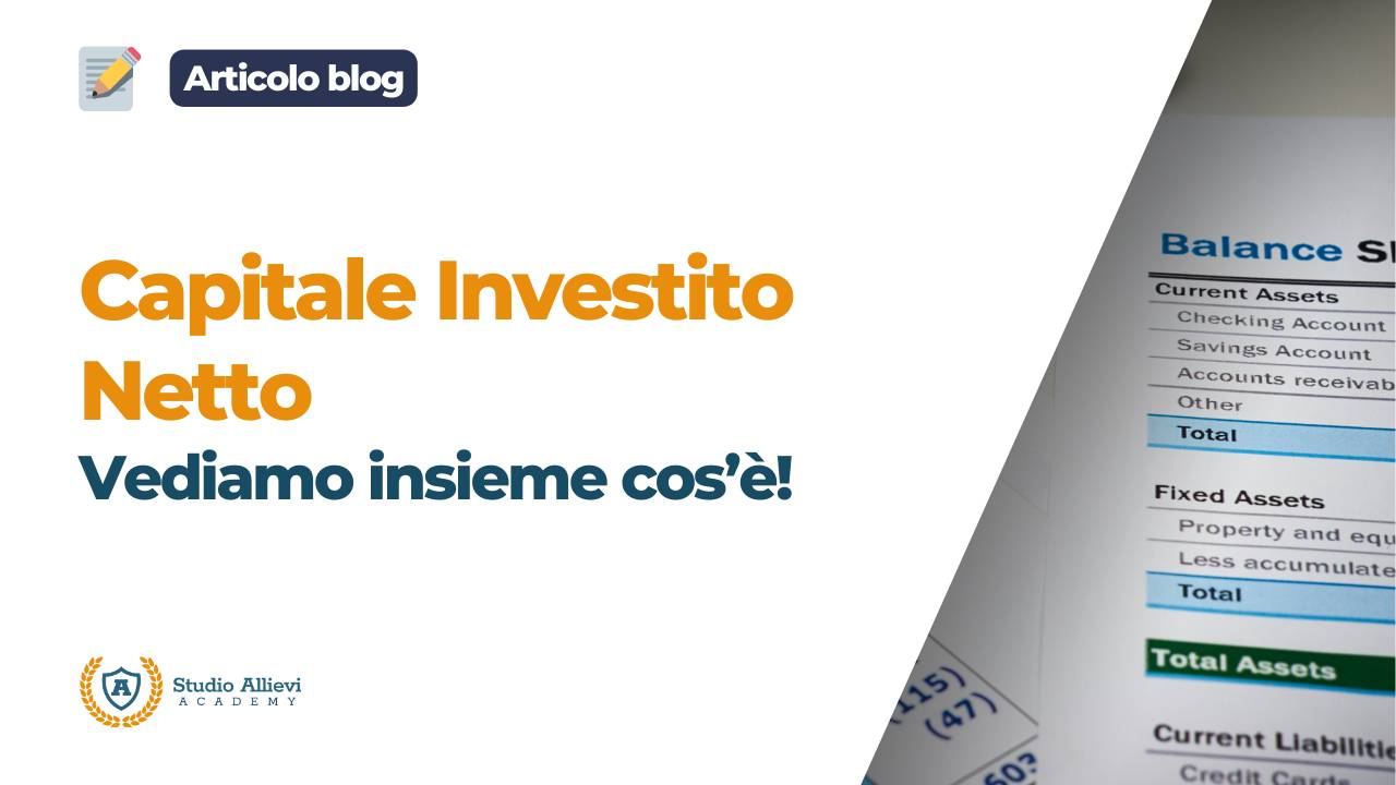 Capitale Investito Netto