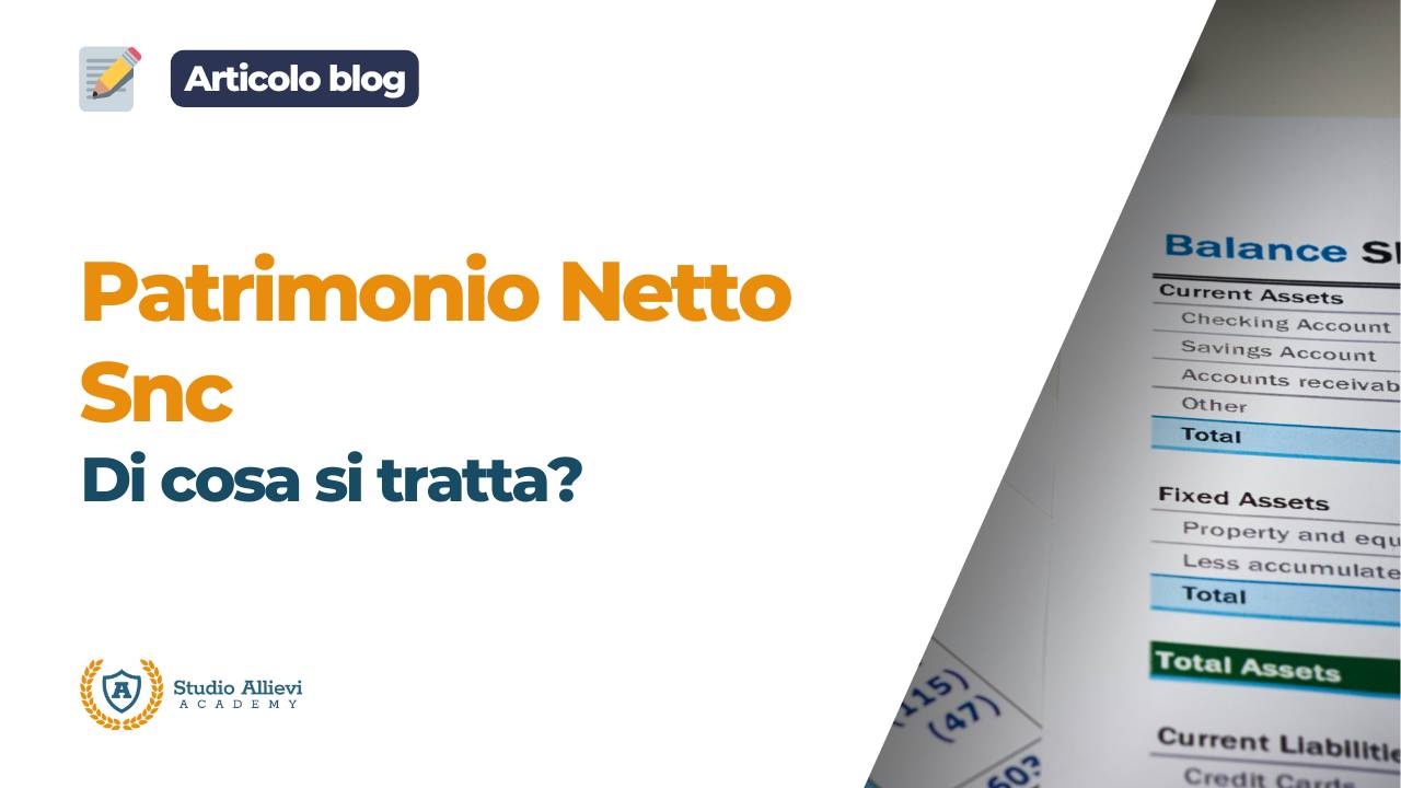 Patrimonio Netto Snc