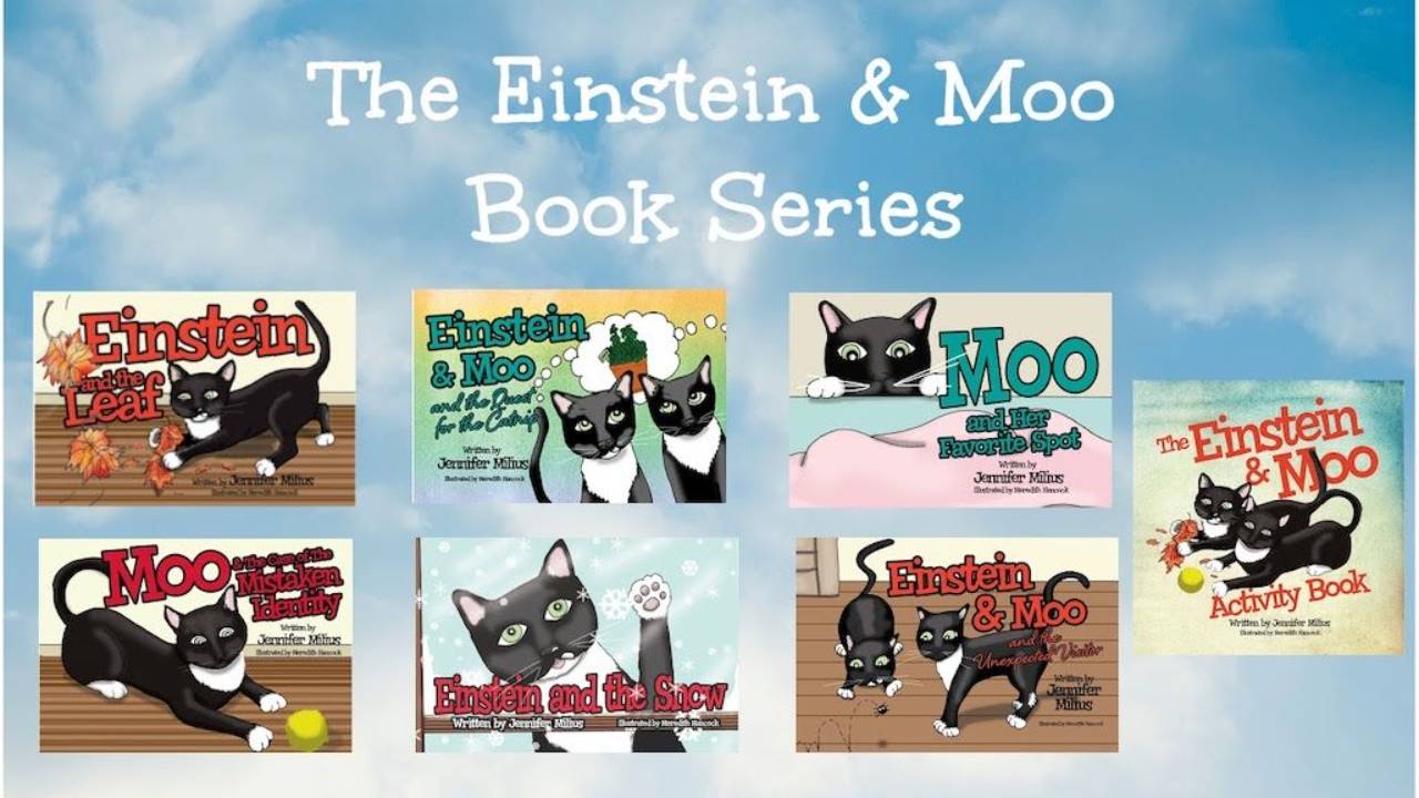 Einstein & Moo | Children's Book Series by Jennifer Milius