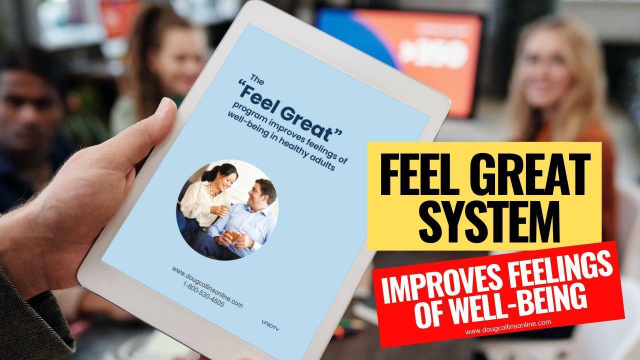 Feel Great System Study: Boosted Well-Being with Unicity