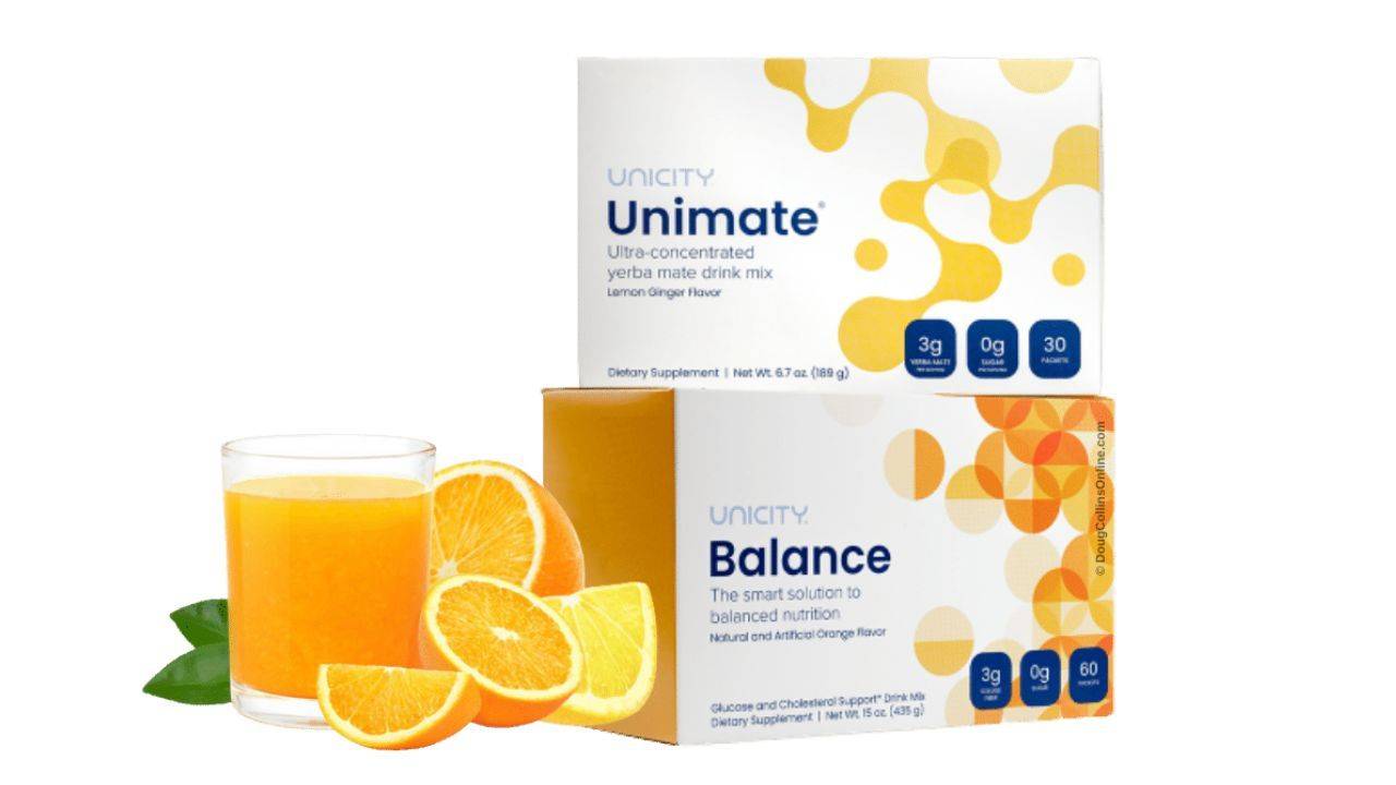 The Feel Great System: Unicity Unimate & Balance | Worldwide Delivery